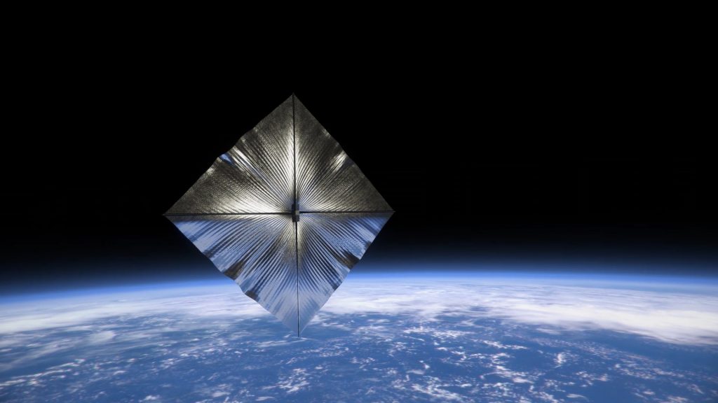 Apa itu Solar Sail ? – LABORATORIUM SATELIT NANO UNIVERSITAS TELKOM